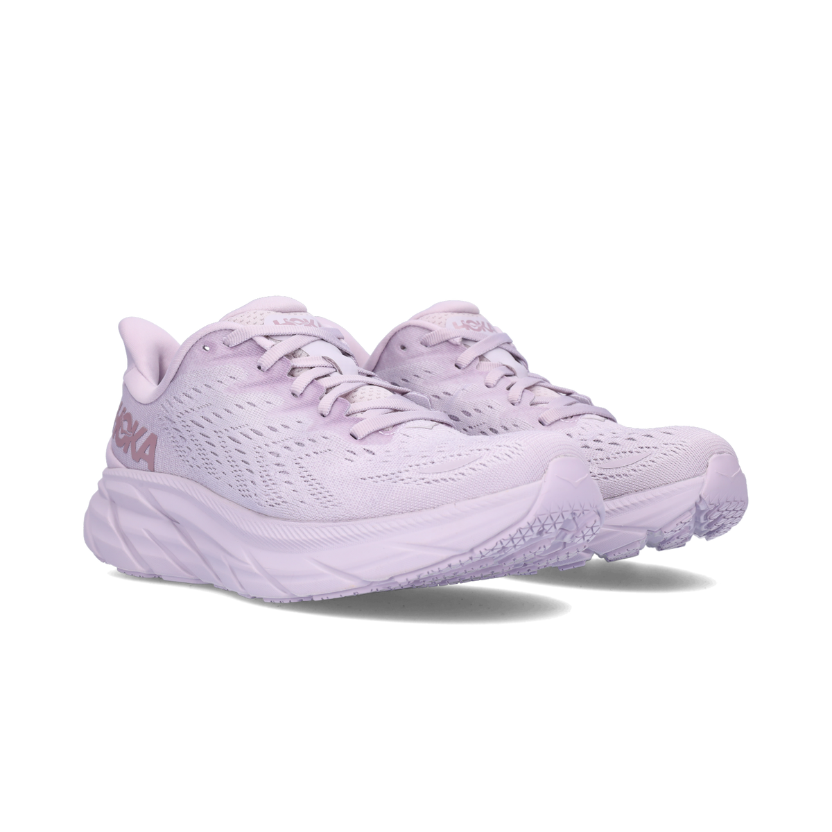 HOKA W Clifton 8 'Lilac Marble / Elderberry' – Sole Classics