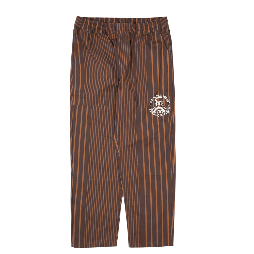 Pleasures Optics Easy Pants 'Brown' – Sole Classics